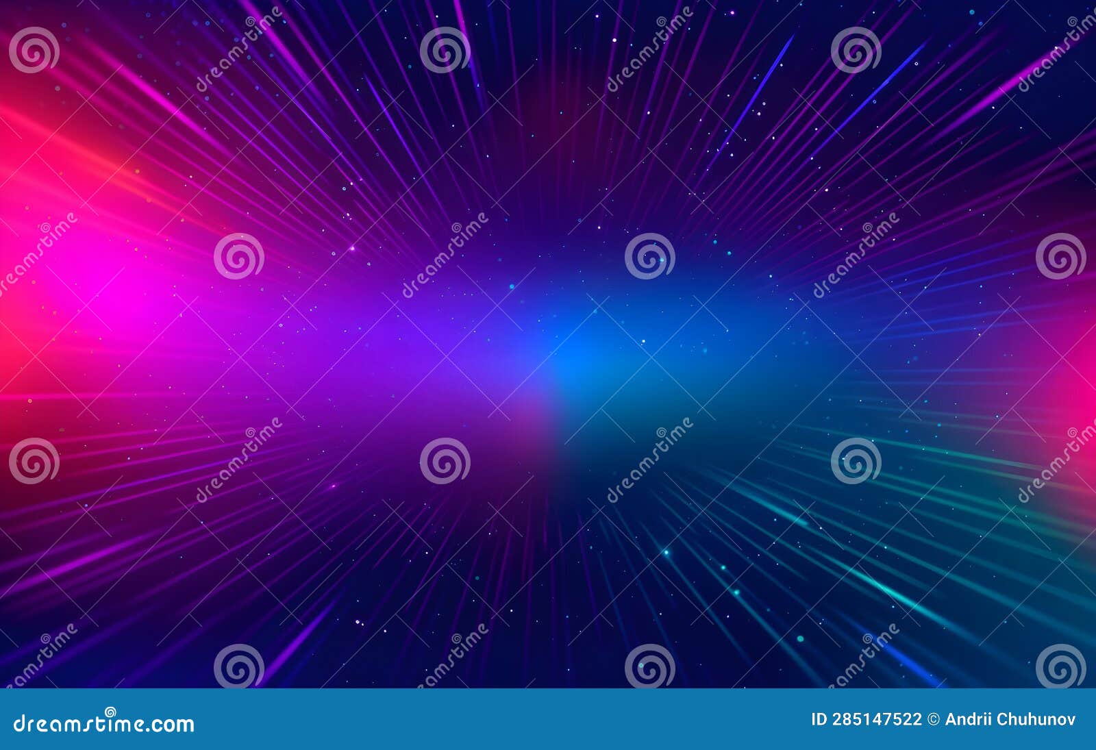 Abstract Neon Color Palette With A Glitter Texture And Holographic Radiance Generative Ai Stock