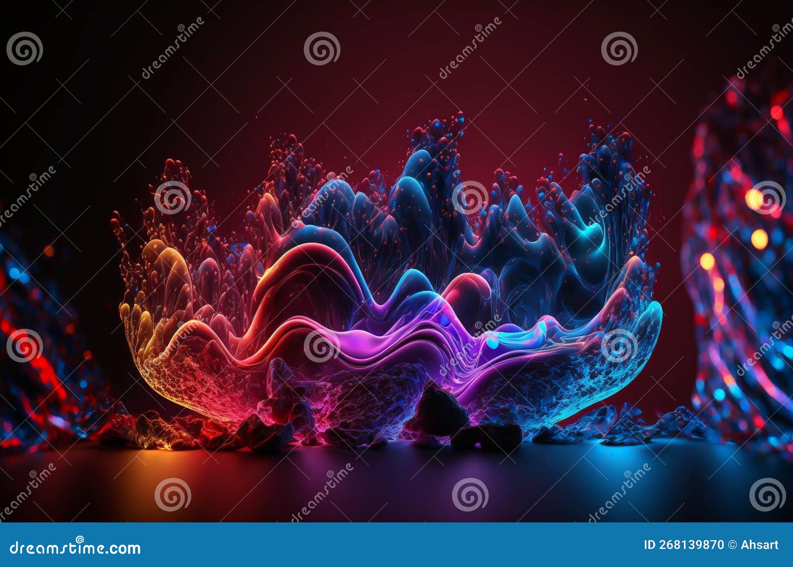 Abstract Neon Color Wave Lights Background. Abstract Futuristic ... Abstract Neon Color Wave Lights Background. Abstract Futuristic ...