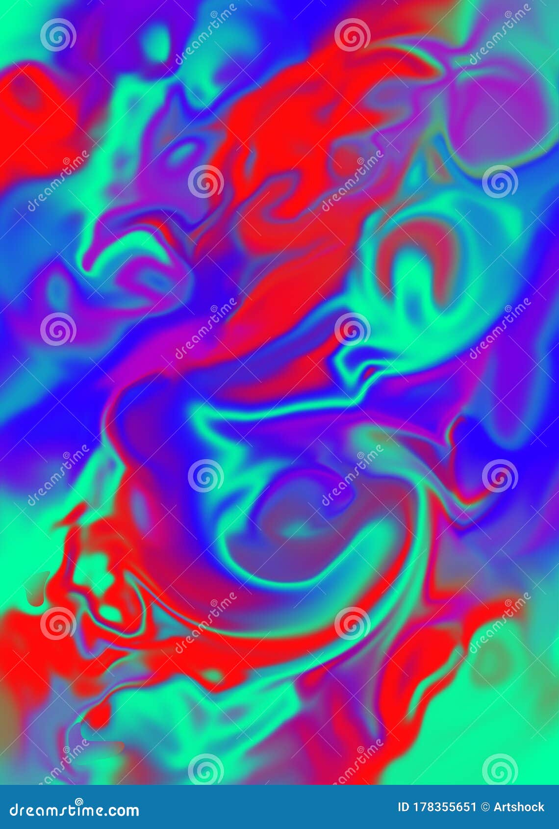 Abstract Neon Colors Backdrop Stock Illustration - Illustration of ...