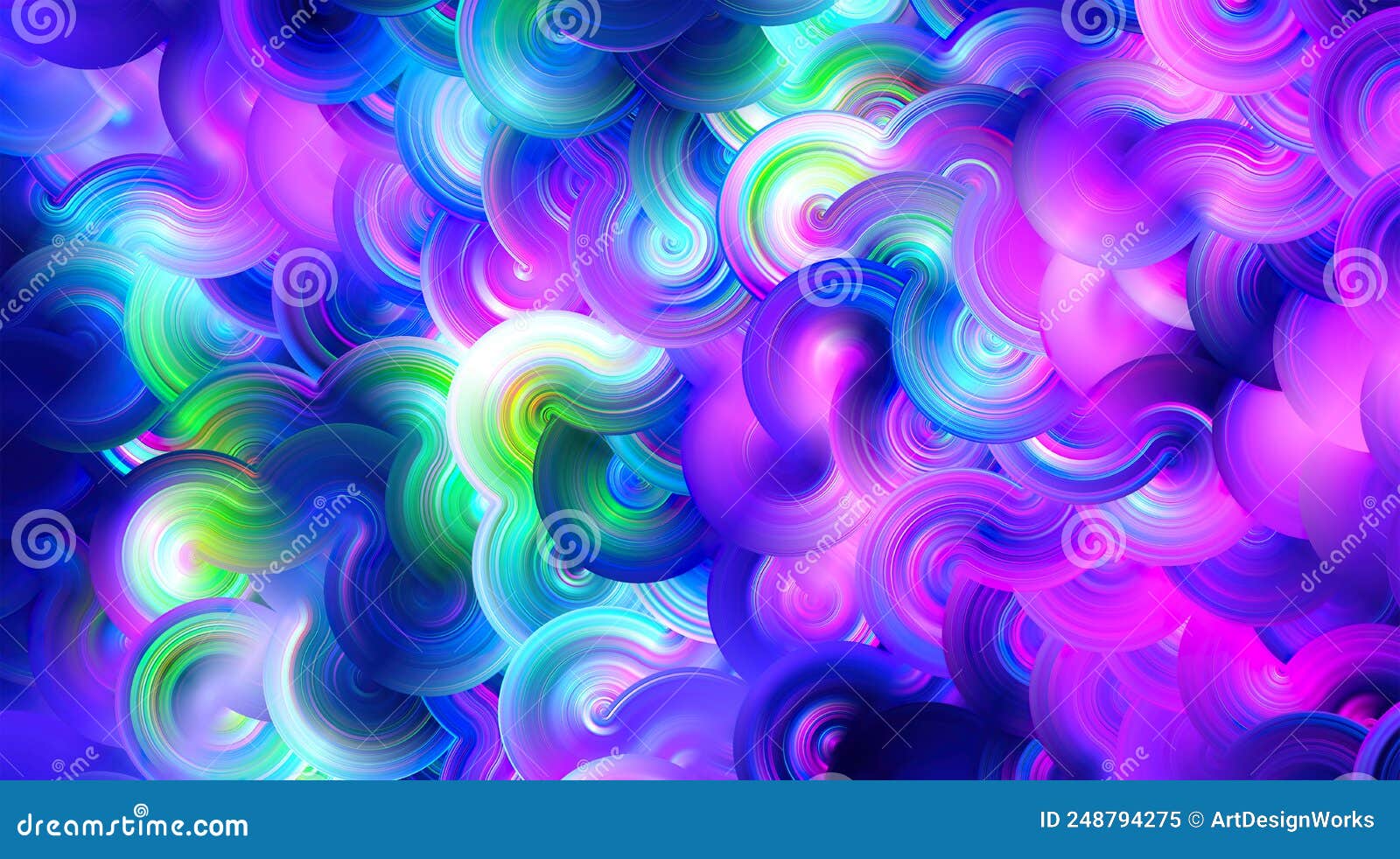 Abstract Neon Colors Modern Pattern Background Stock Illustration ...