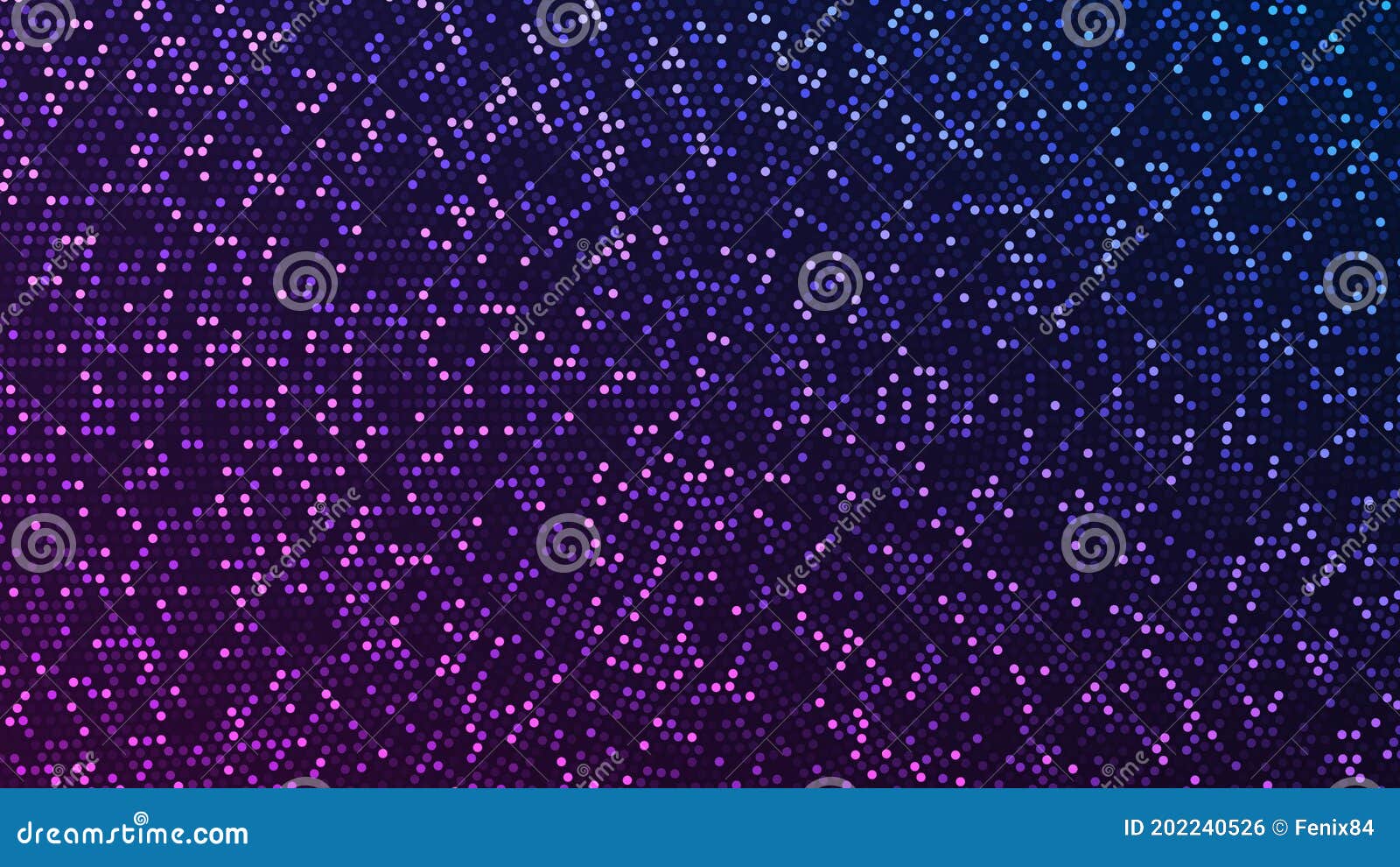 Abstract Neon Dots Pattern. Vector Background Stock Vector ...
