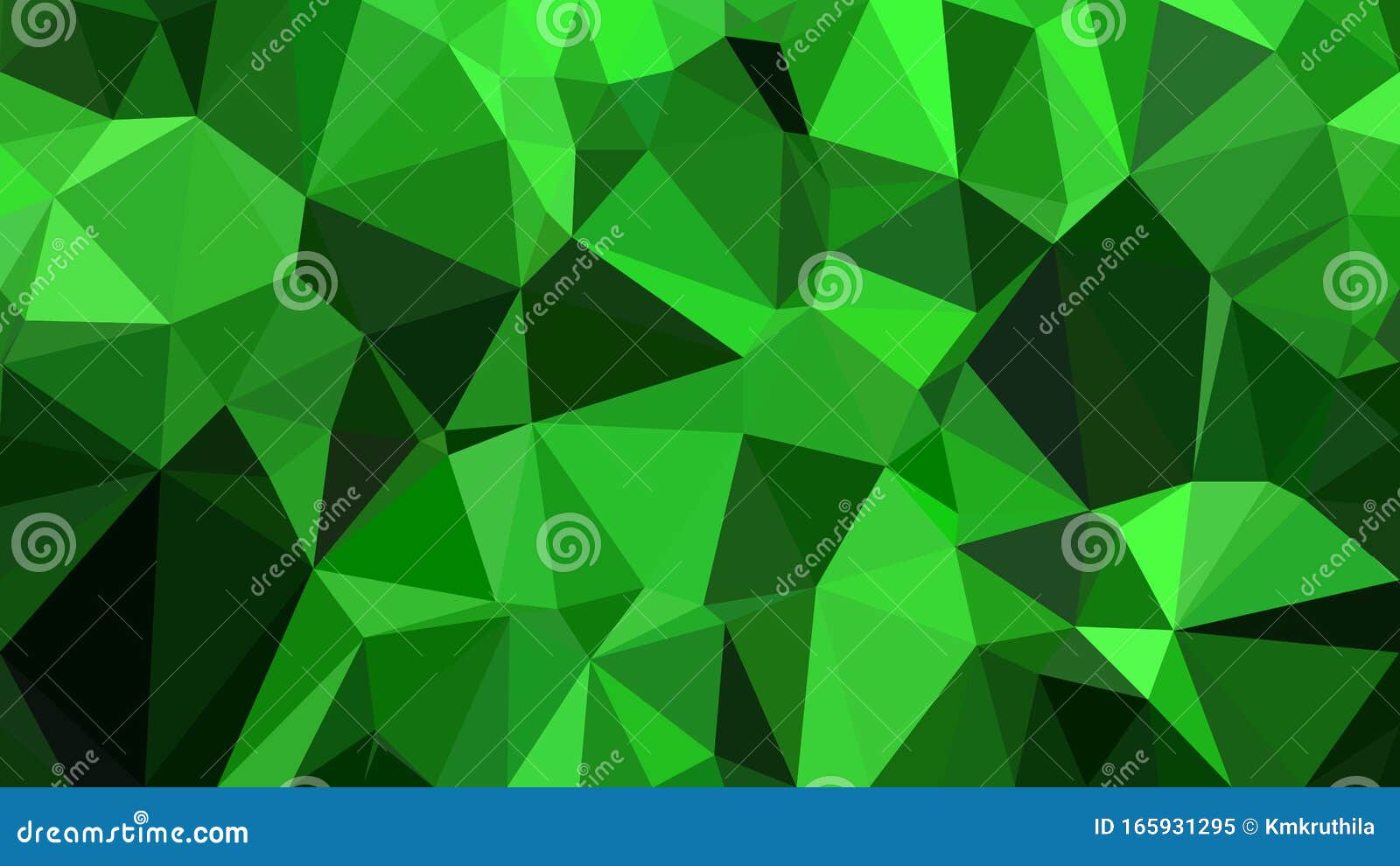 Abstract Neon Green Polygon Pattern Background Stock Vector ...