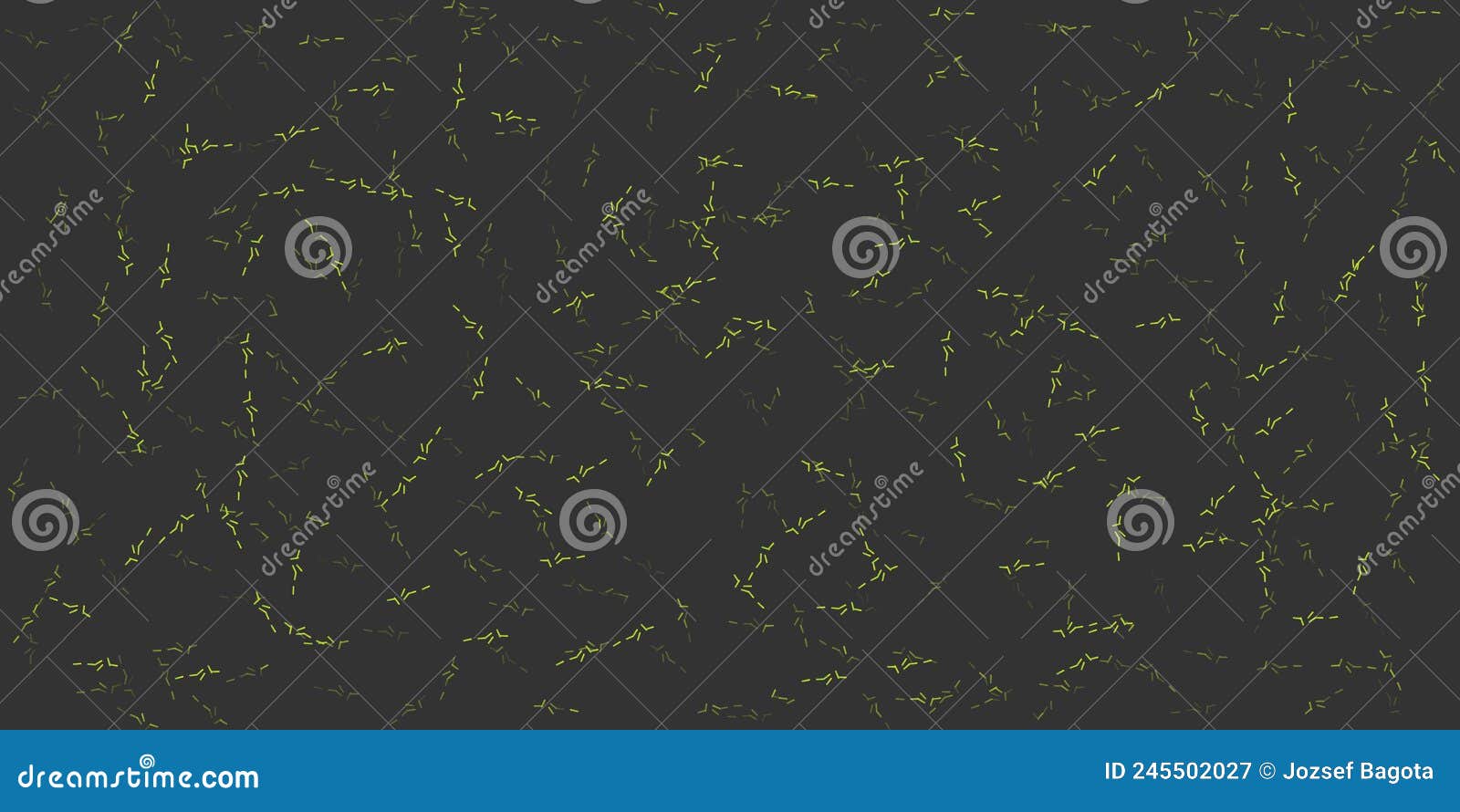 Abstract Neon Green Random Short Lines in Dark Background - Design ...