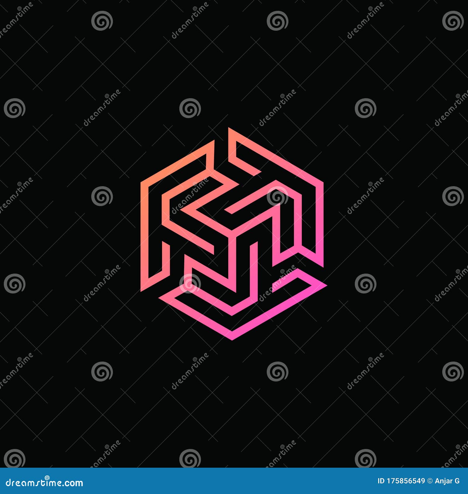 Hexagonal Linear Stock Illustrations – 4,108 Hexagonal Linear Stock ...