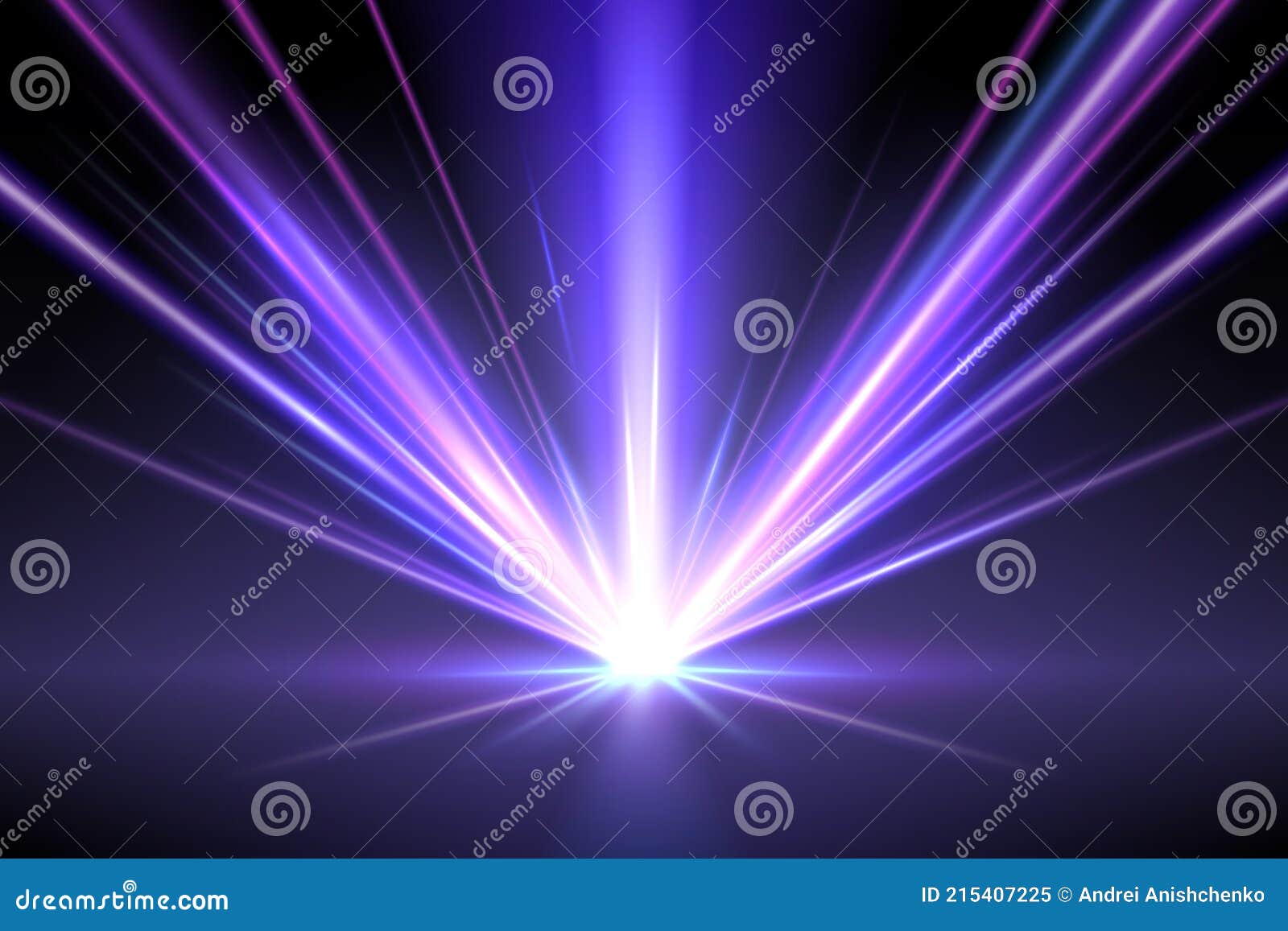 Abstract Neon Light Rays Background Stock Vector - Illustration of ...