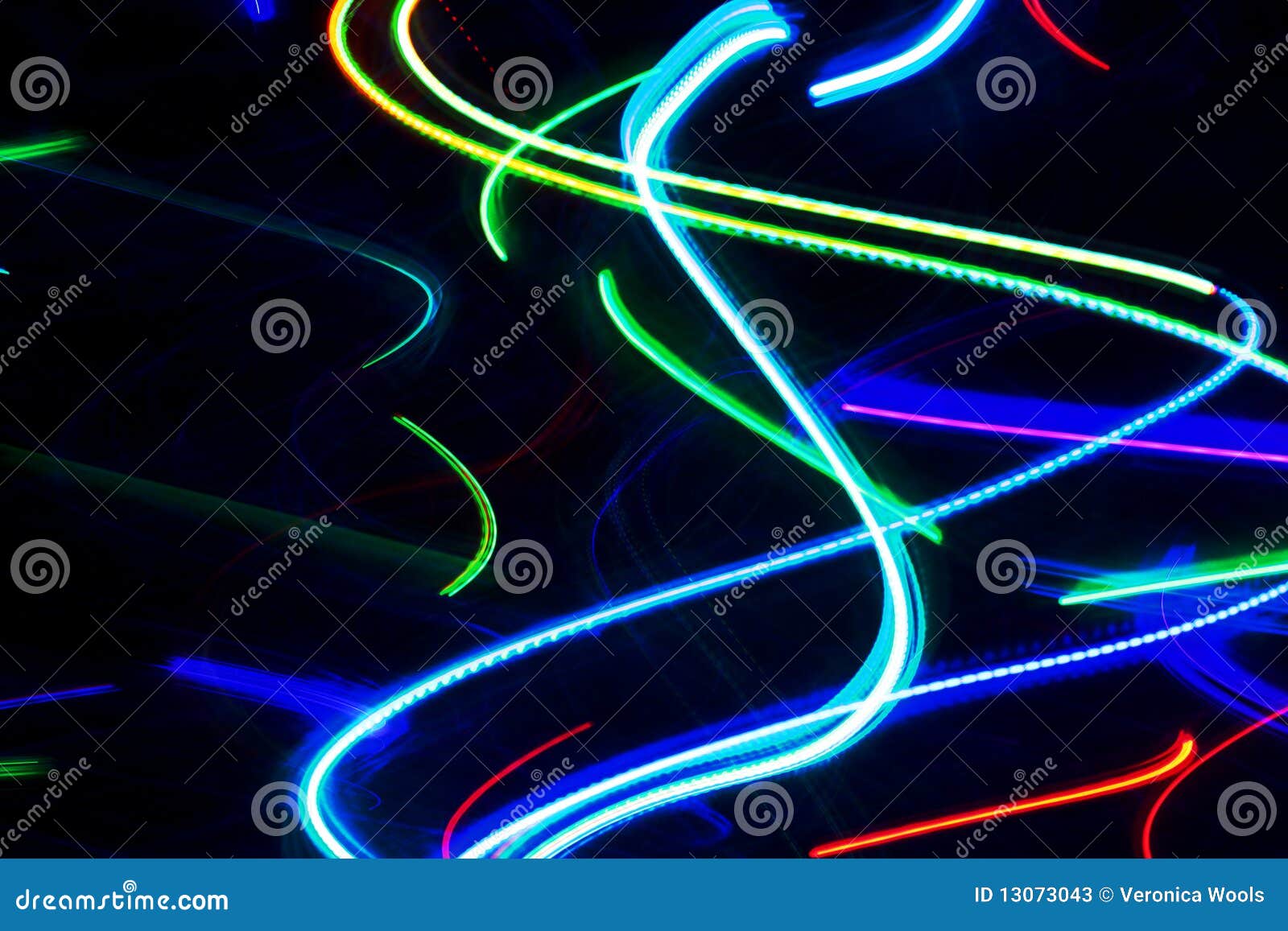 Abstract Neon Lights stock image. Image of colorful, abstract - 13073043