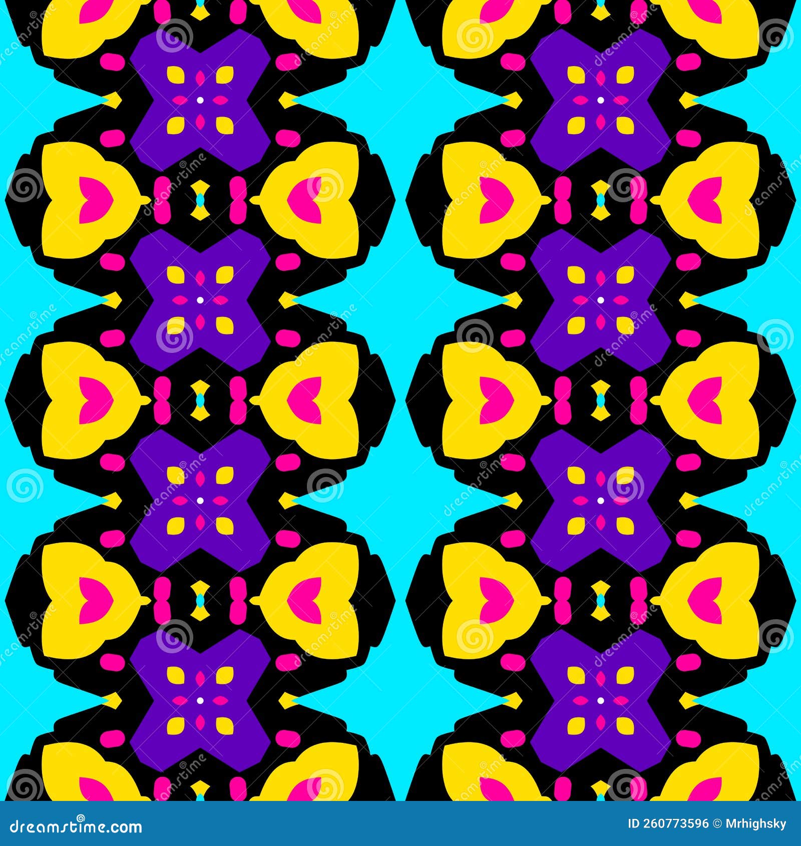 Abstract Neon Pattern stock vector. Illustration of design - 260773596