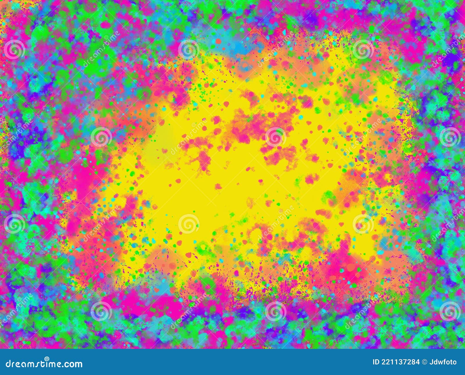 Neon Splatter Background Seamless Pattern Royalty-Free Stock Image ...