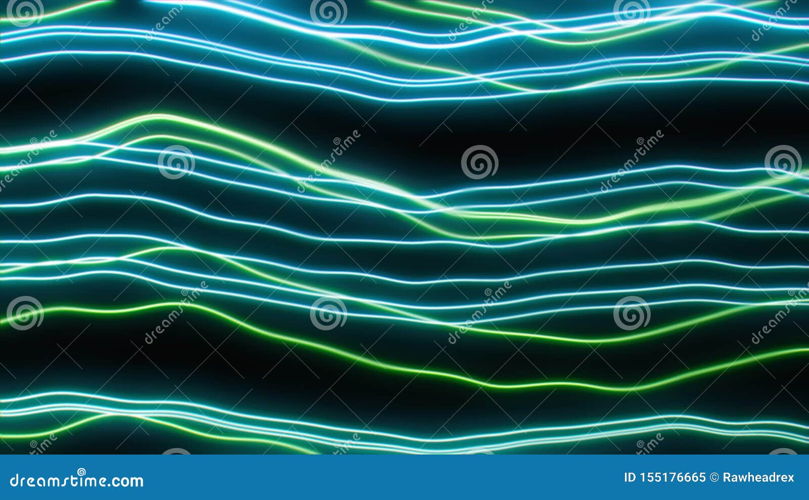 Abstract neon wavy lines. stock video. Video of gradient - 155176665