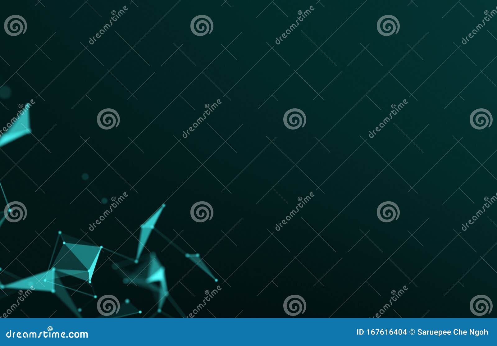 Abstract Net Concept - 3D Rendering. Computer Generated Abstract ...