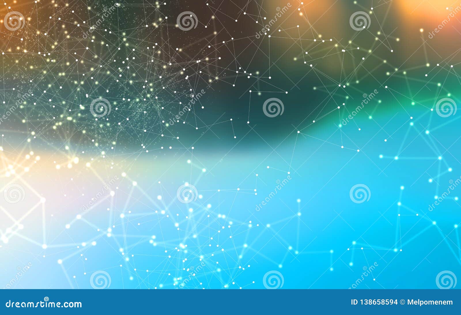 Abstract Net Pattern Background Stock Photo - Image of neuron, effect ...