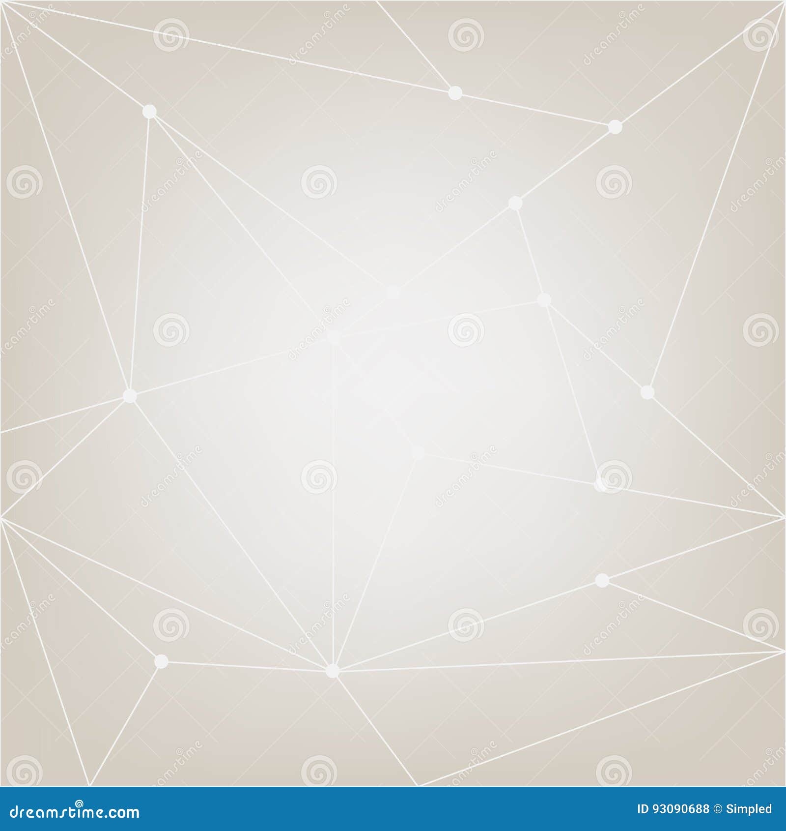 Abstract Net Vector Background. Modern Grey and White Network Pattern ...