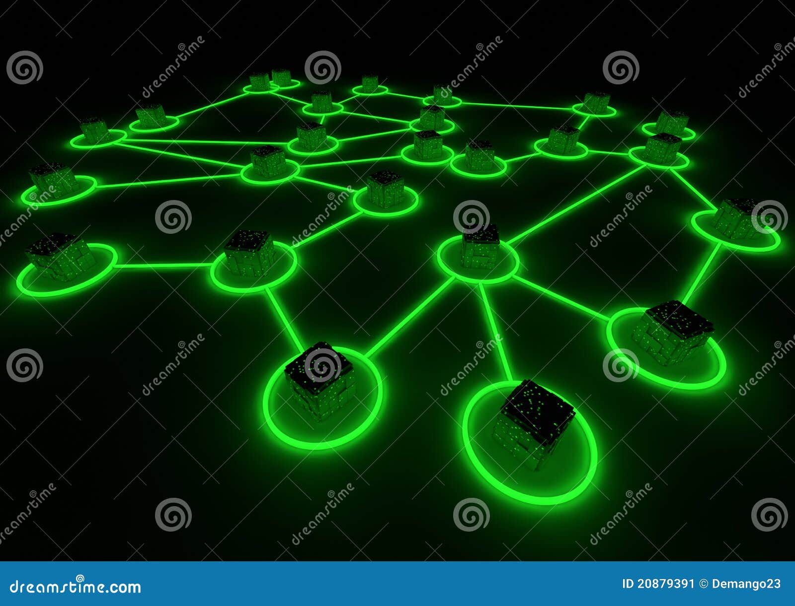 Abstract network stock illustration. Illustration of link - 20879391
