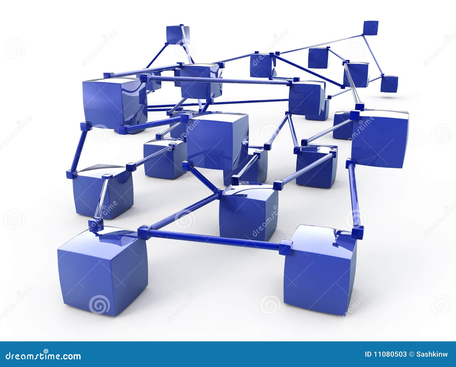 Abstract network 3d scheme stock image. Image of corporate - 11080503