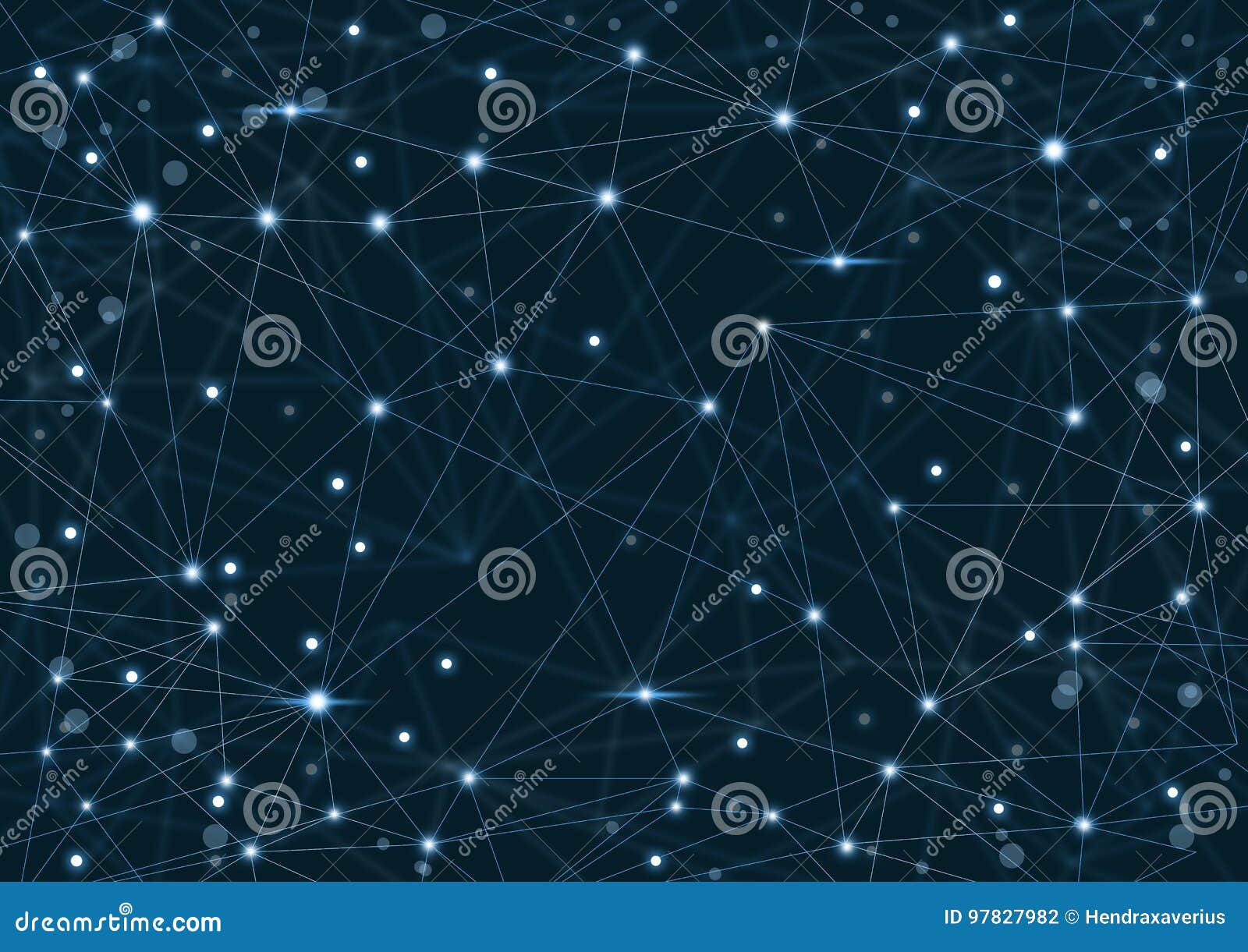 Abstract Network Background Stock Illustration - Illustration of ...