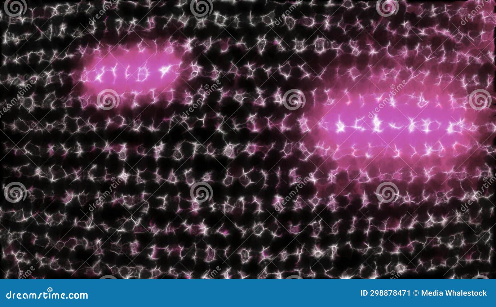 Abstract Network Connection Background. Motion. Narrow Neon Lines and ...