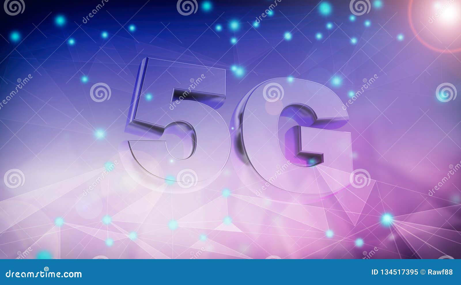 Abstract Network Connection Backround, Geometric Shape Stock ...