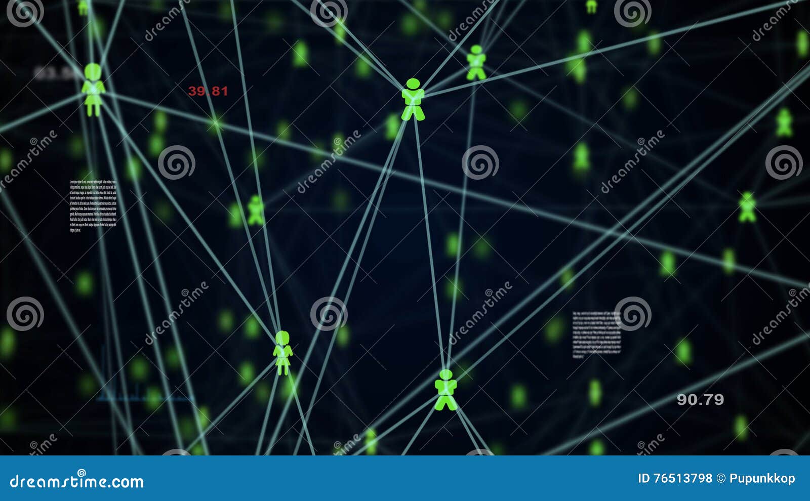 Abstract Network Connection Stock Photo - Image of business, modern ...