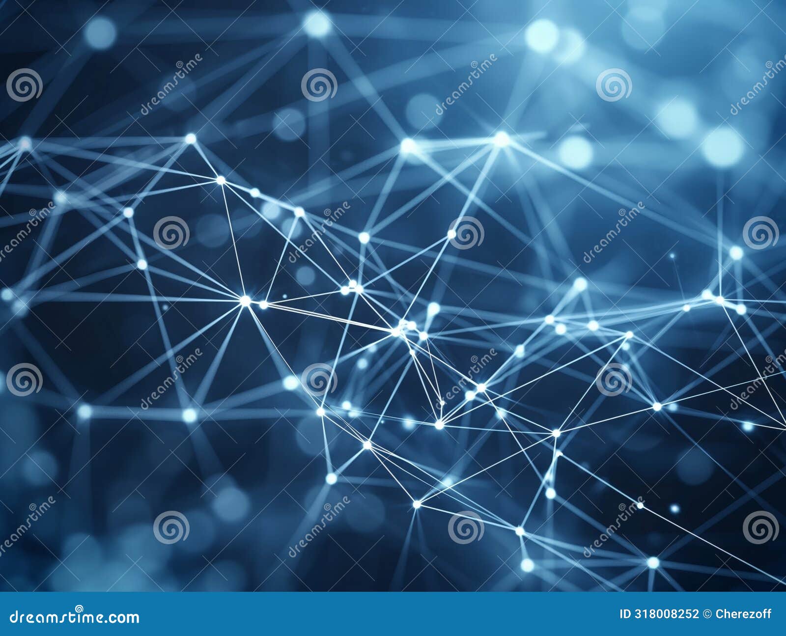 Abstract Network Connections Background Stock Photo - Image of ...