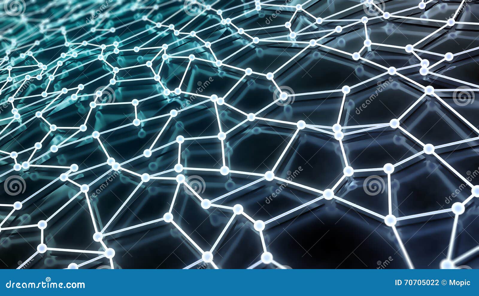 Abstract Network Connections Stock Illustration - Illustration of ...