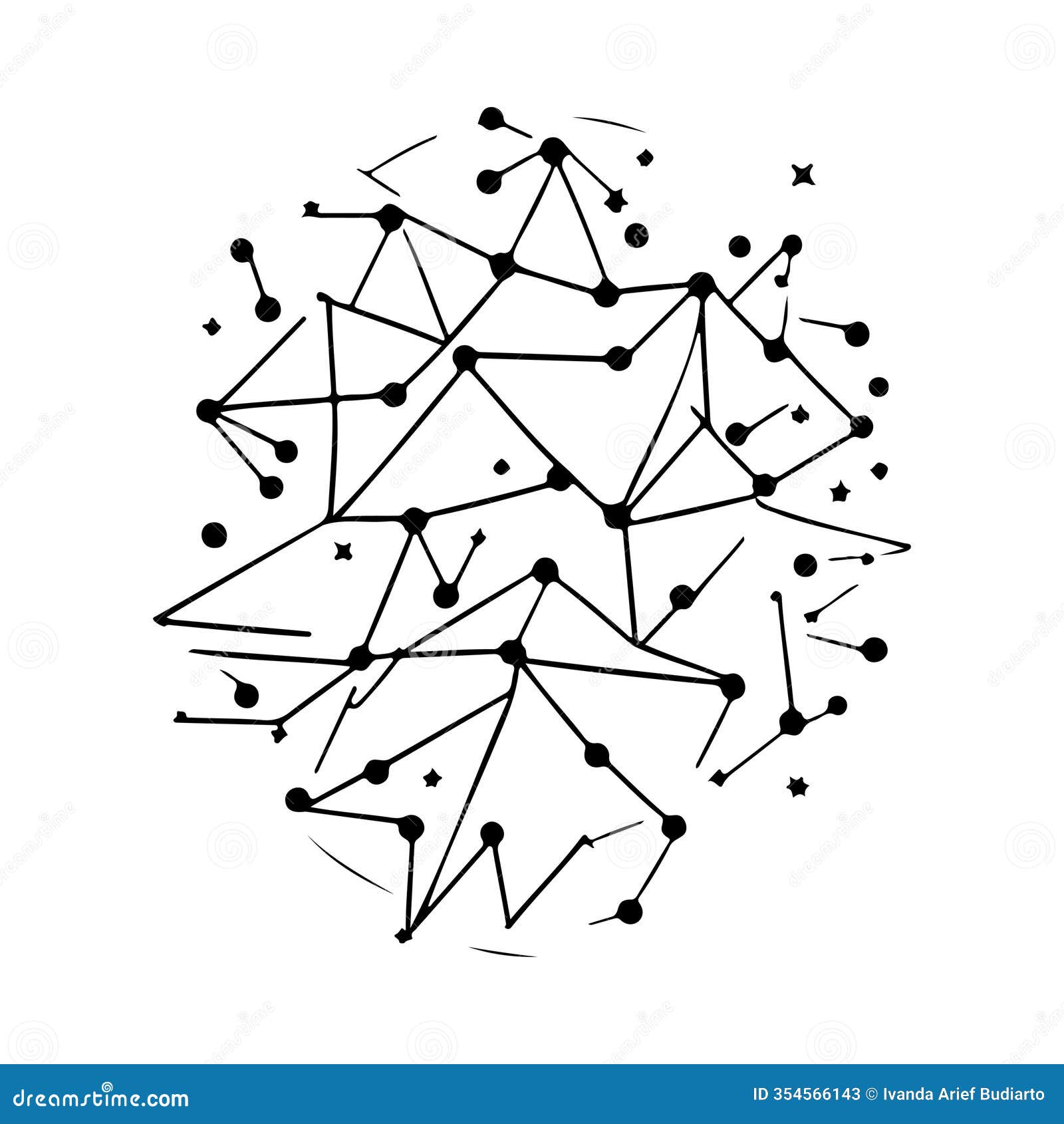 Abstract Network Design. Concept of Connection, Communication, and ...