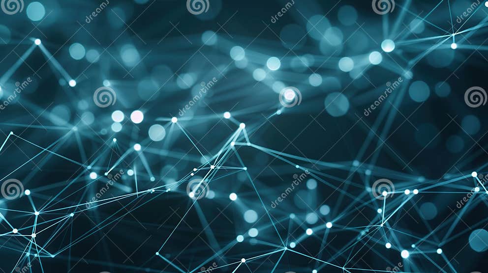 Abstract Network Design stock illustration. Illustration of dots ...