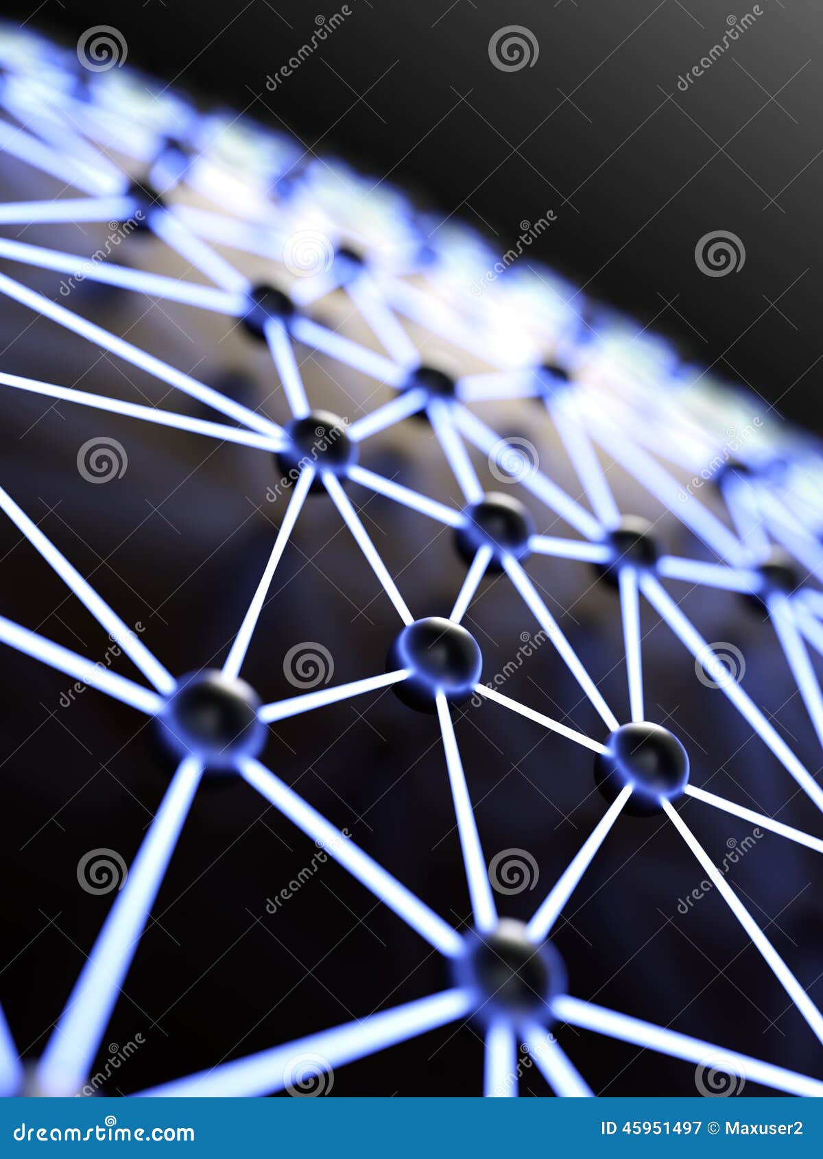Abstract network stock image. Image of dark, globe, fluorescent - 45951497