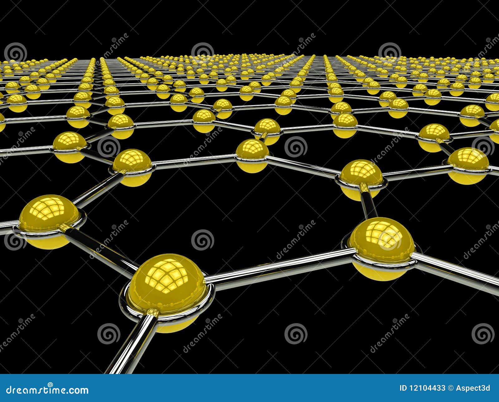 Abstract Network Illustration Stock Illustration - Illustration of ...