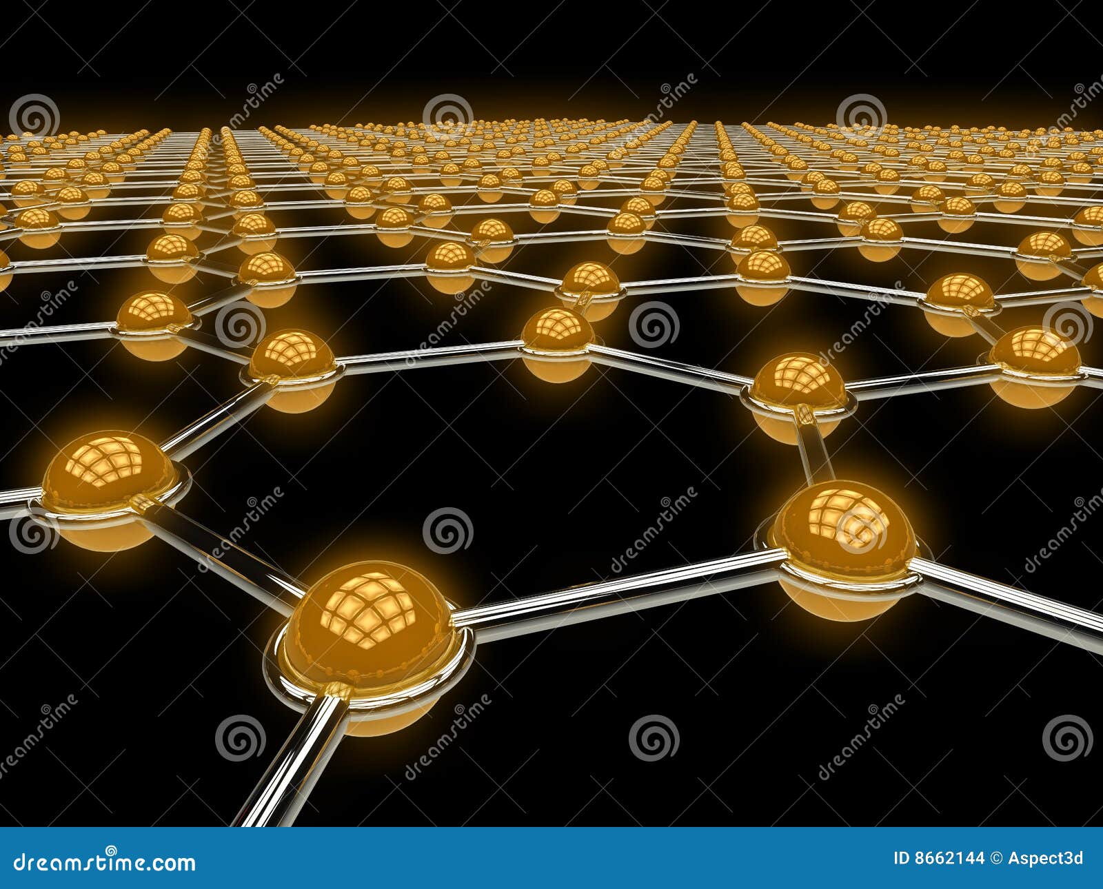 Abstract Network Illustration Stock Illustration - Illustration of ...
