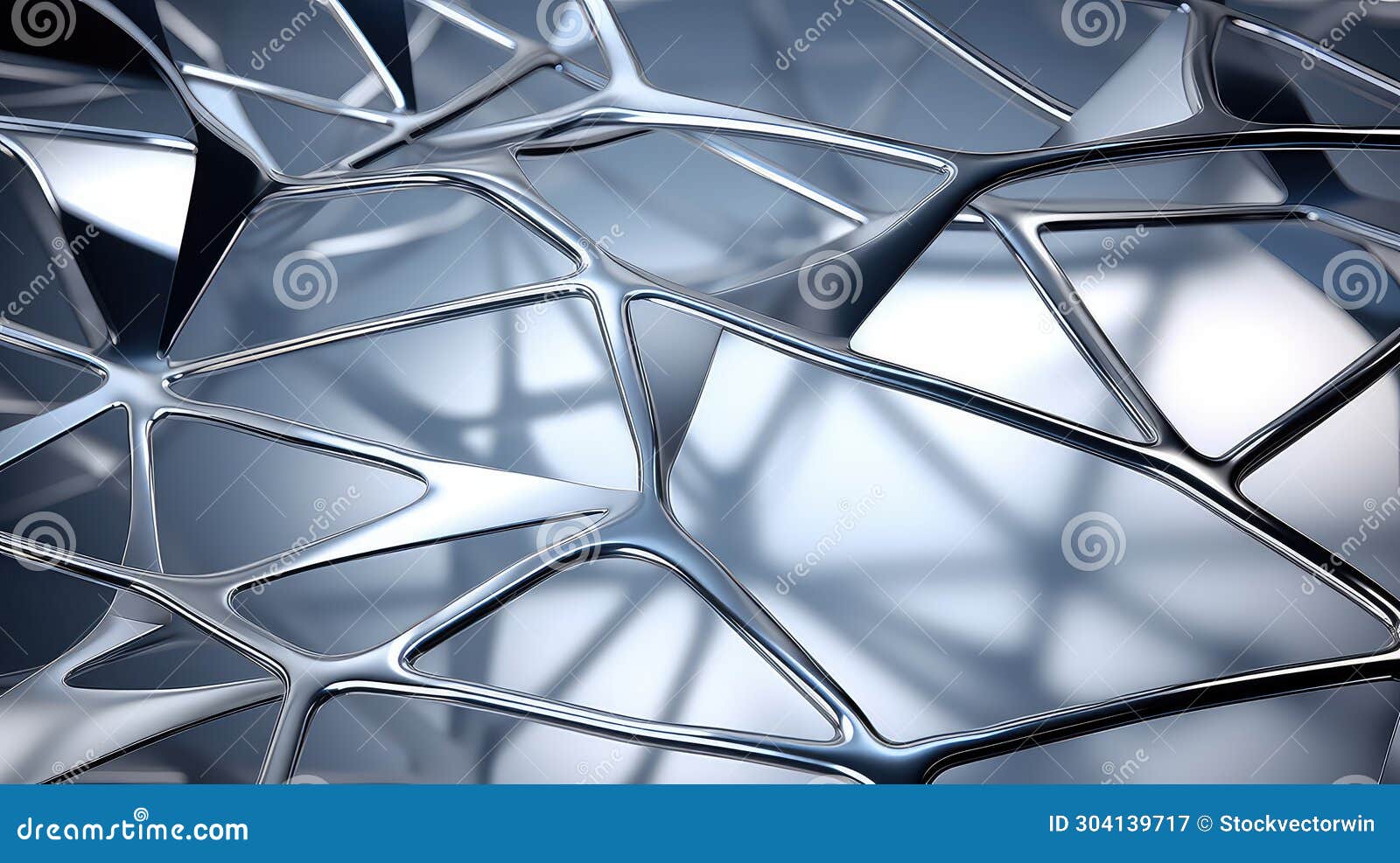 Abstract Network Shapes Background Stock Illustration - Illustration of ...