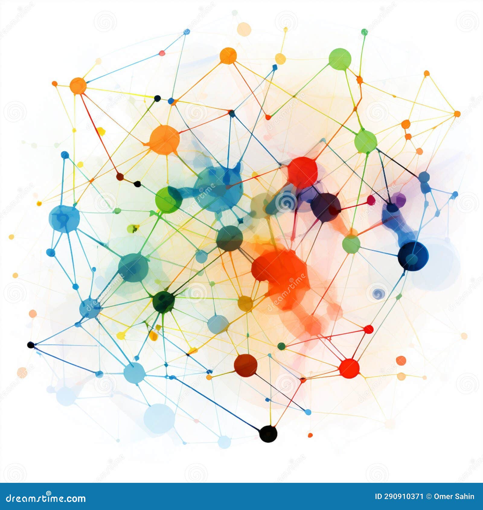 Abstract Networking stock illustration. Illustration of world - 290910371