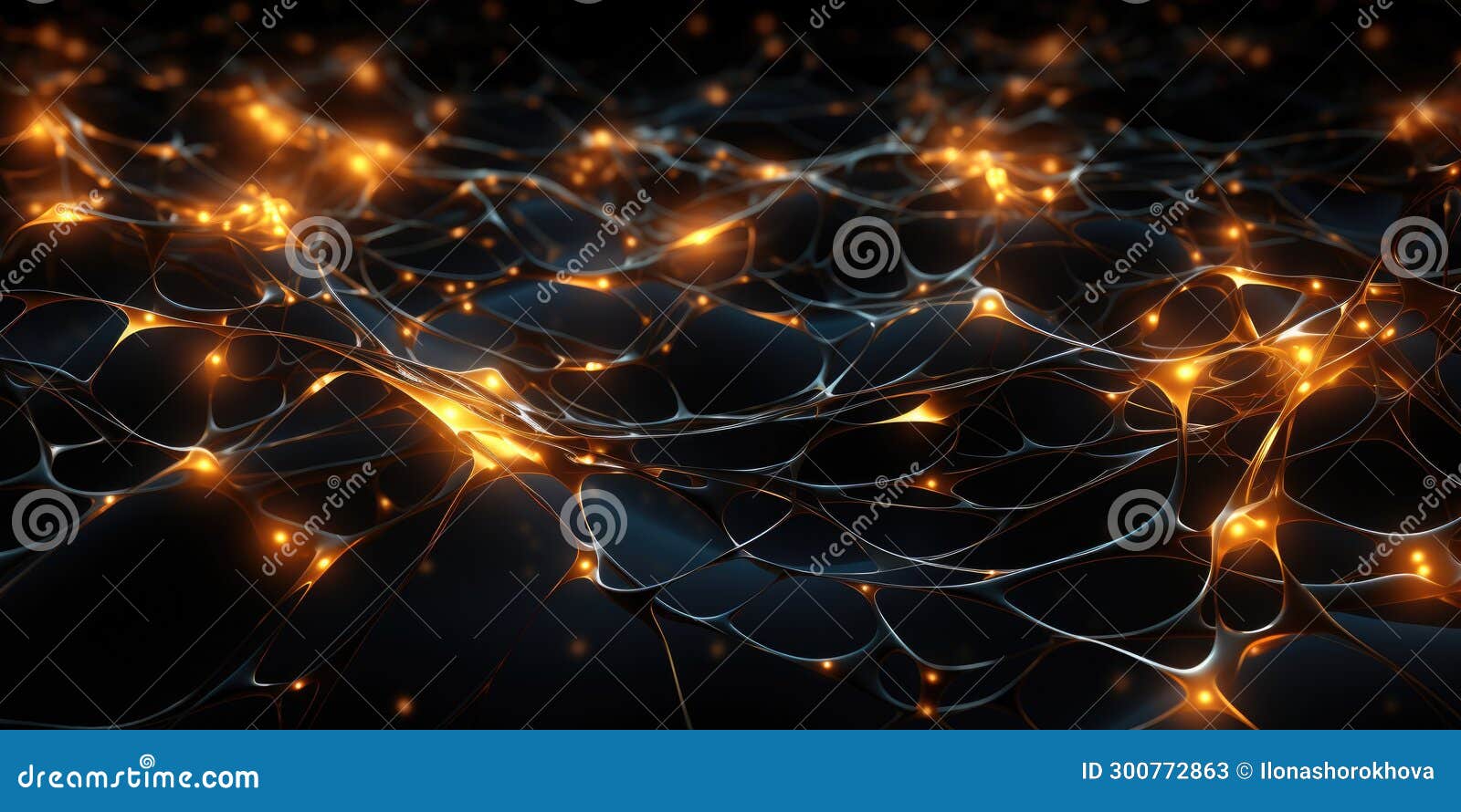 Abstract Neural Background. Ai Generated Stock Image - Image of modern, neuron: 300772863