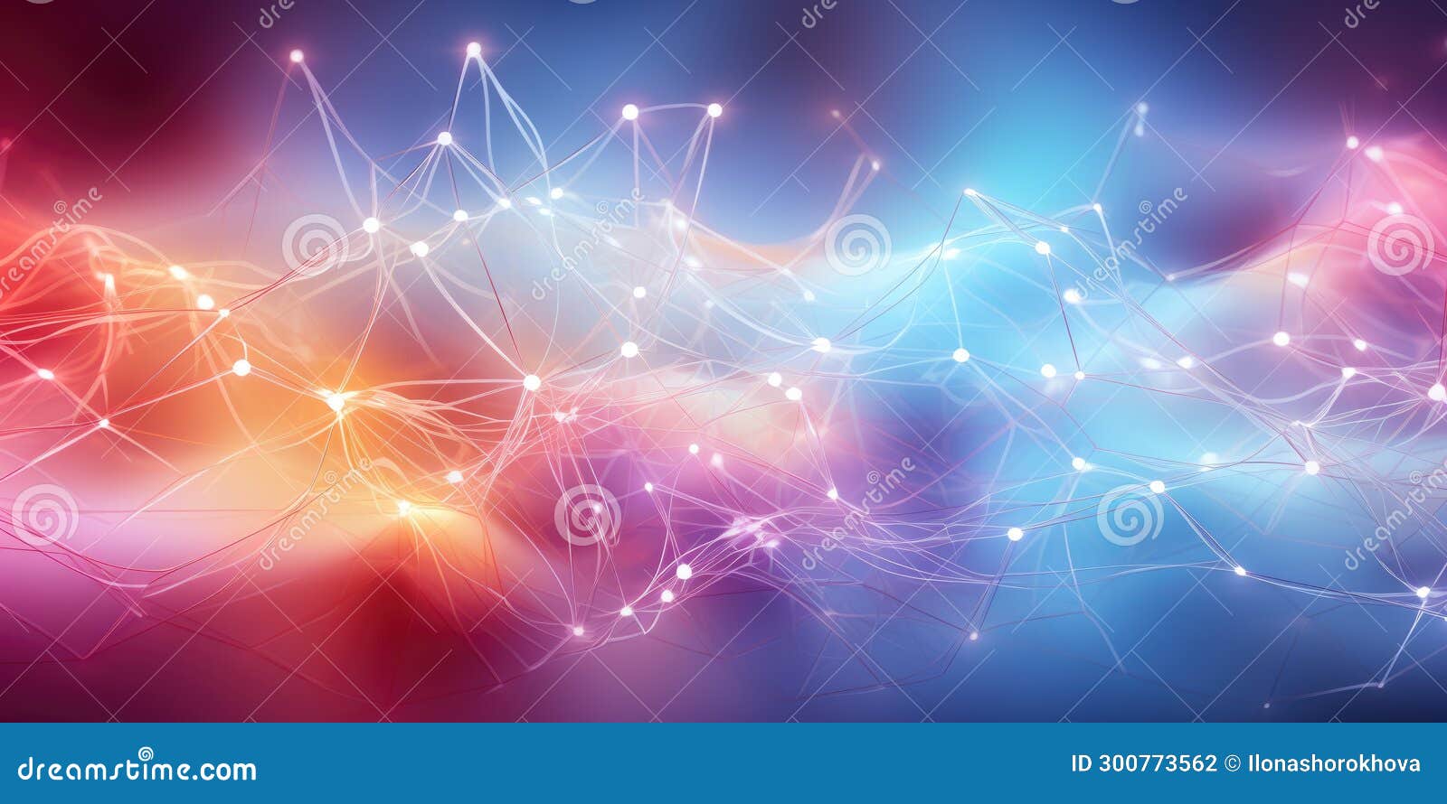 Abstract Neural Background. Ai Generated Stock Photo - Image of data ...