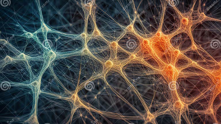 Abstract Neural Network - AI Generated Stock Image - Image of abstract, dynamic: 328554987