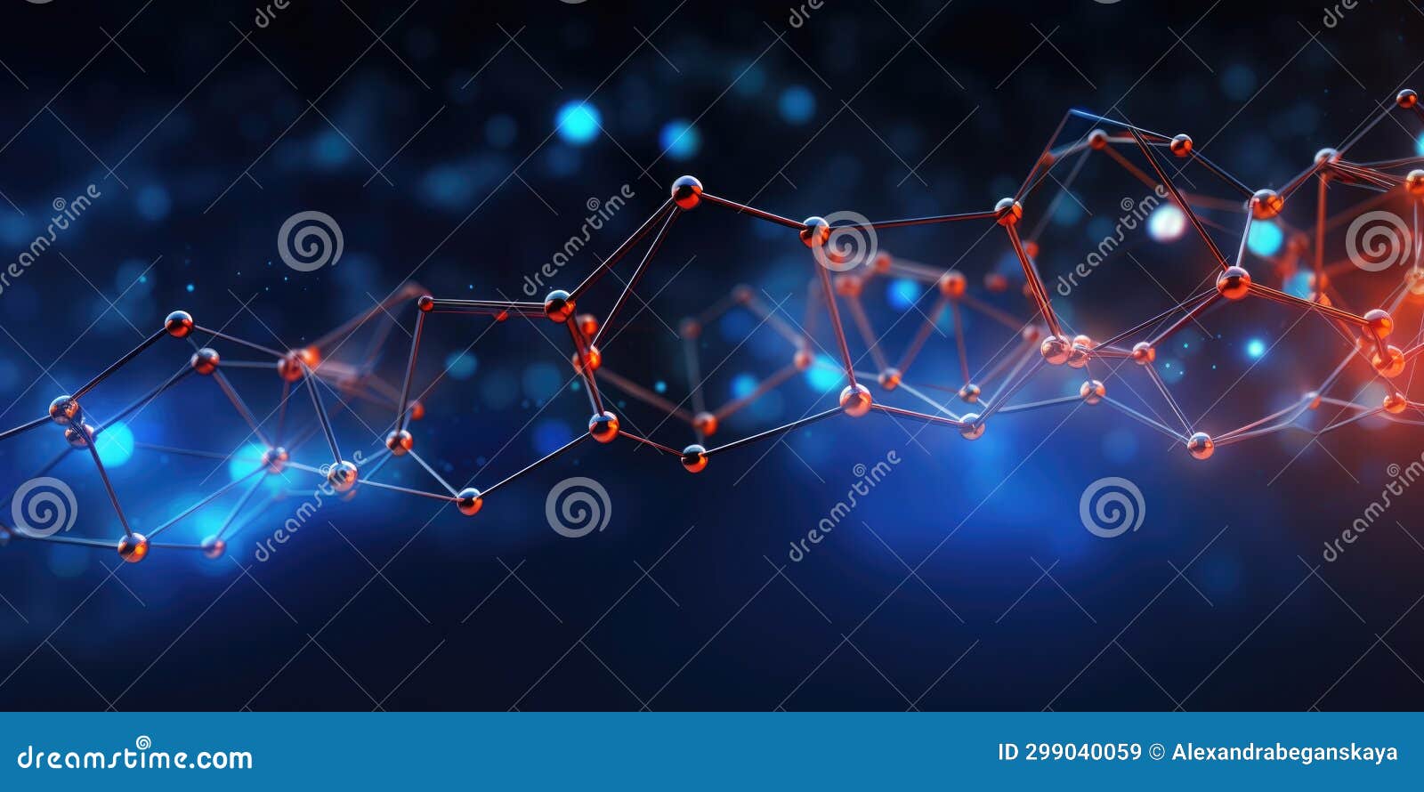 Abstract Neural Network Background, Lines Connected by Bright Dots ... Abstract Neural Network Background, Lines Connected by Bright Dots ...