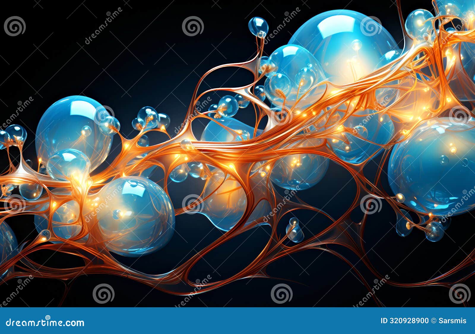 Abstract Neural Network Synapses Illustration Royalty-Free Stock ... Abstract Neural Network Synapses Illustration Royalty-Free Stock ...