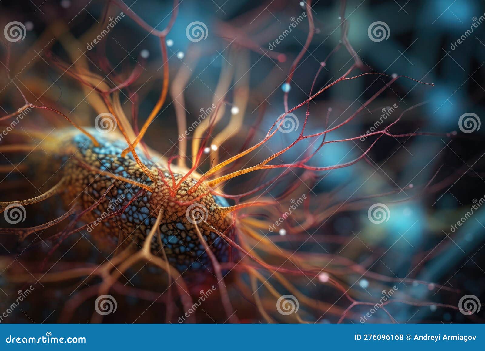 Abstract Neuron Cell Science Illustration Cell Health Science ...