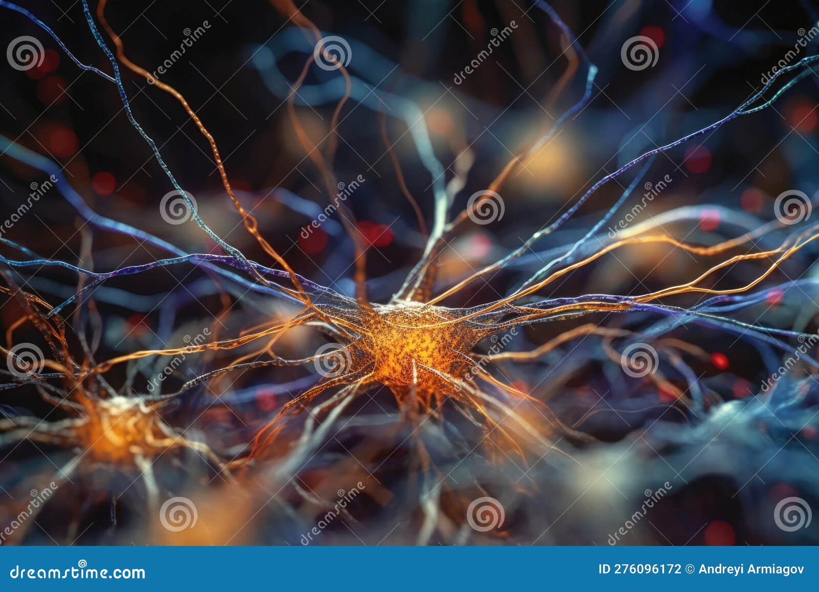 Abstract Neuron Cell Science Illustration Cell Health Science ...
