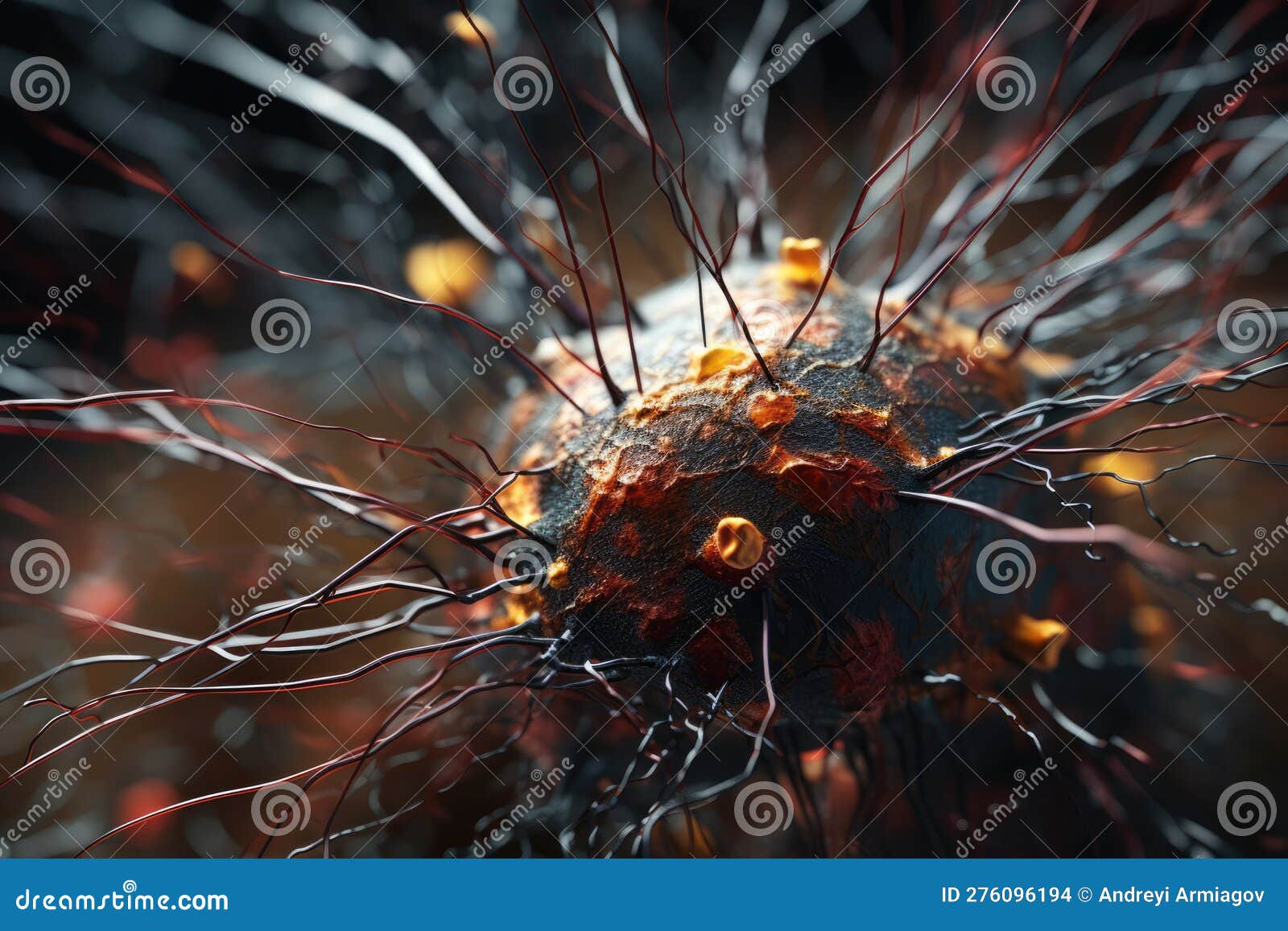 Abstract Neuron Cell Science Illustration Cell Health Science ...