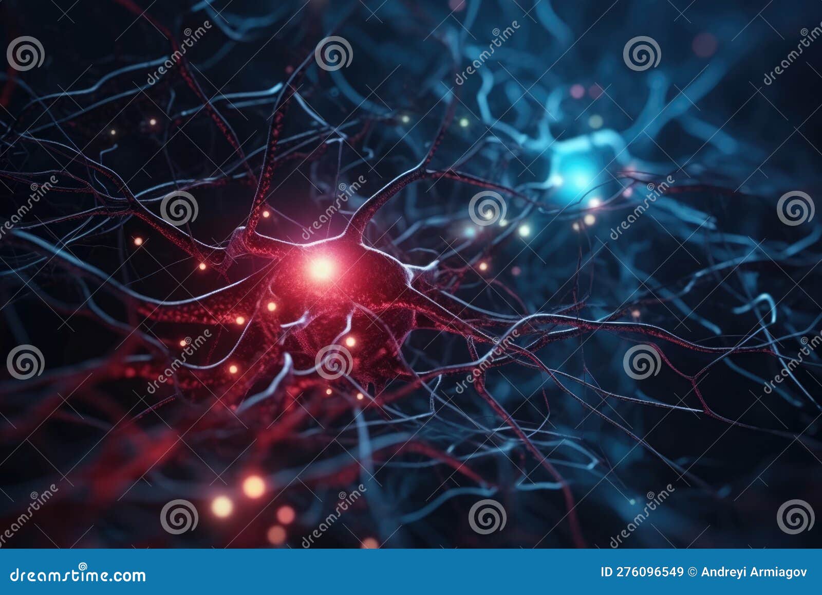 Abstract Neuron Cell Science Illustration Cell Health Science ...