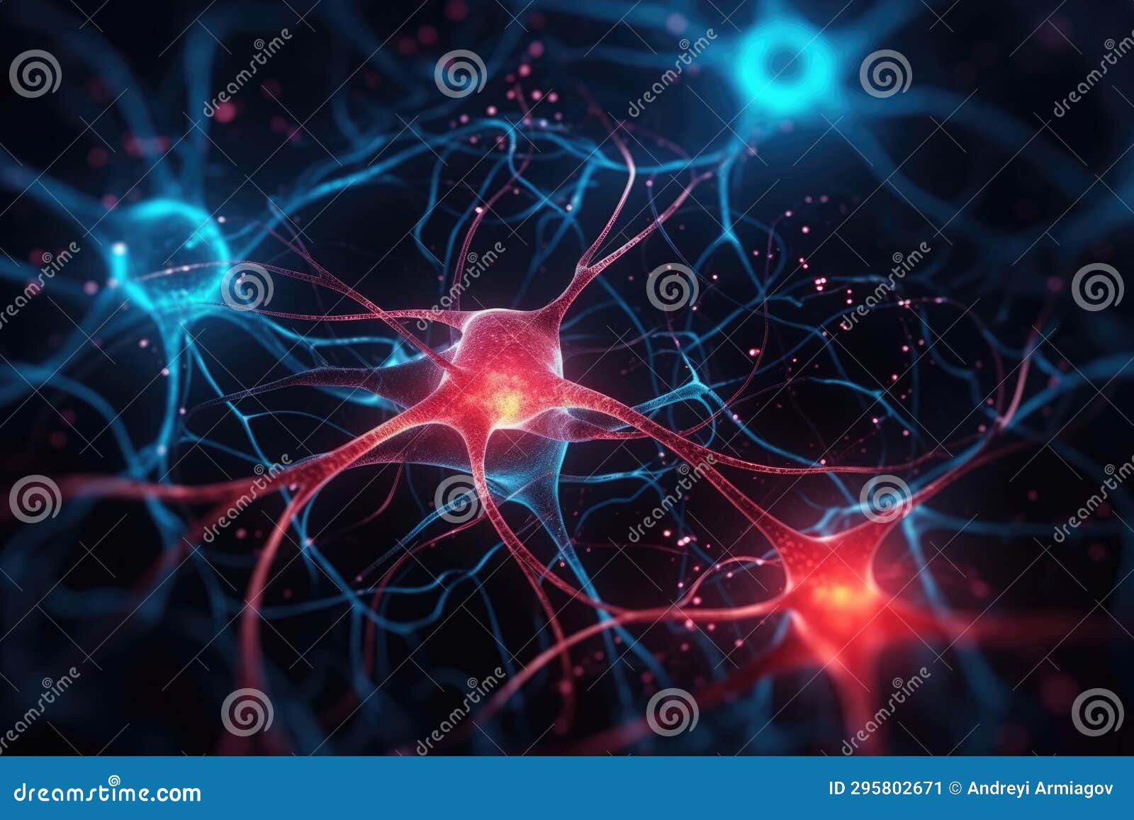 Abstract Neuron Cell Science Illustration Cell Health Science ...