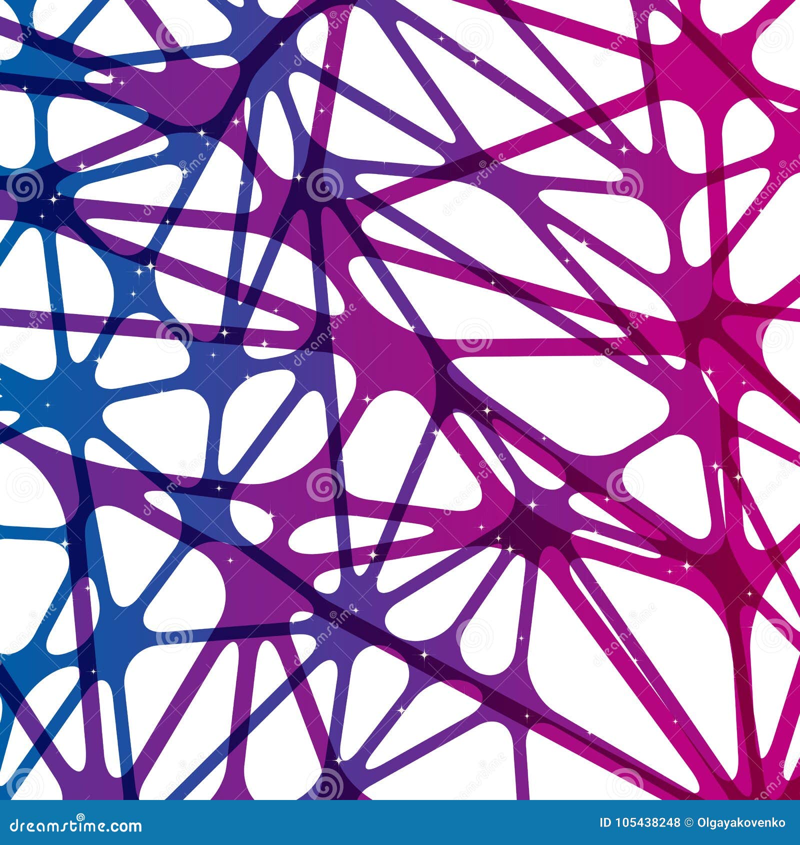 Abstract Neuron Net Background, Graphic Design Digital Stock Vector ...