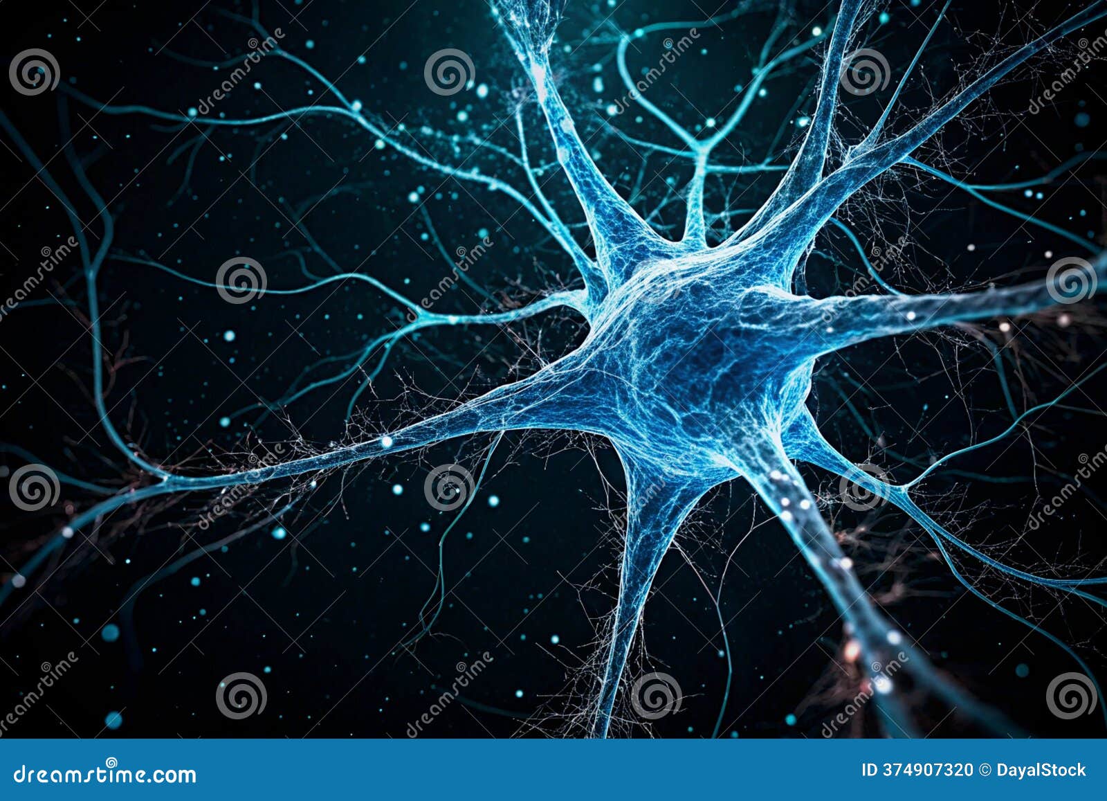 Neuron Structure Diagram Black And White Vector Illustration ...