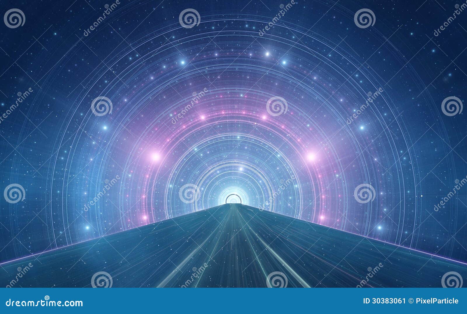 Abstract New Age Space Background - Intergalactic Stock Image - Image ...