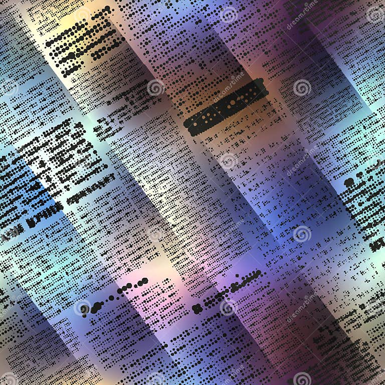 Abstract Newspaper on Blurred Background Stock Vector - Illustration of ...