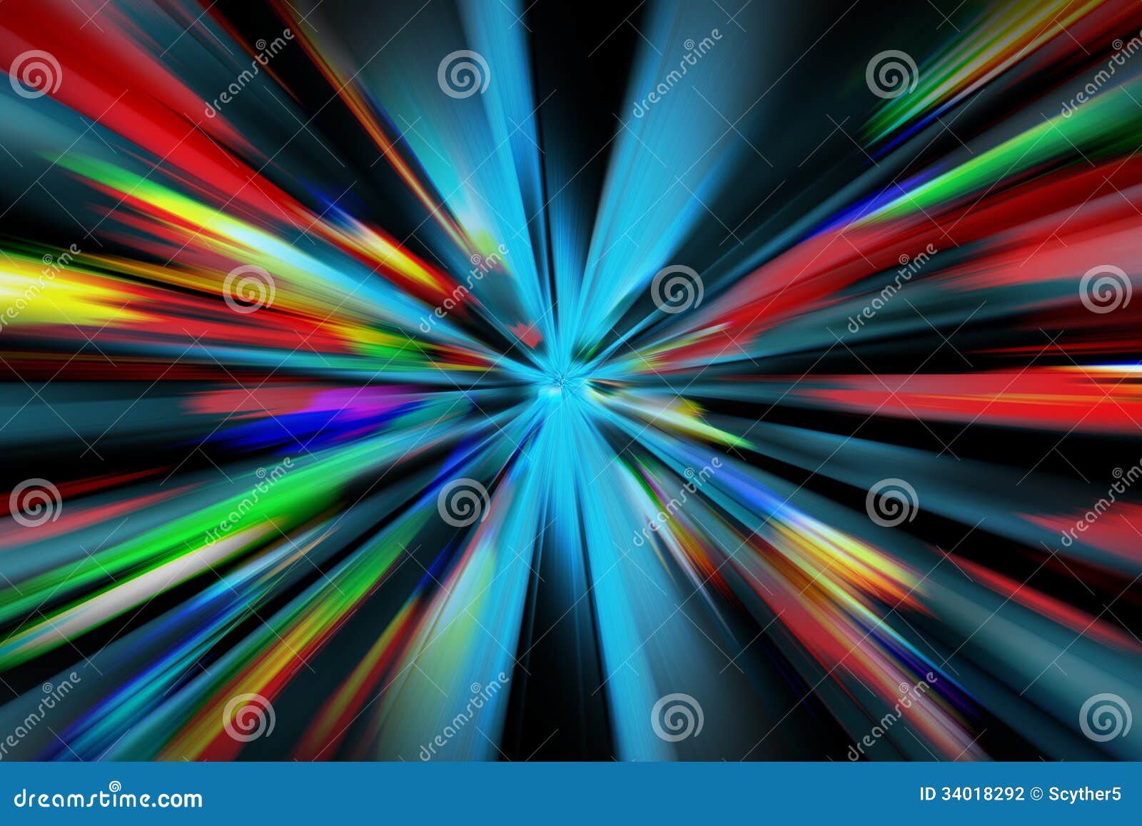 Abstract Night Acceleration Stock Photo - Image of futuristic ...