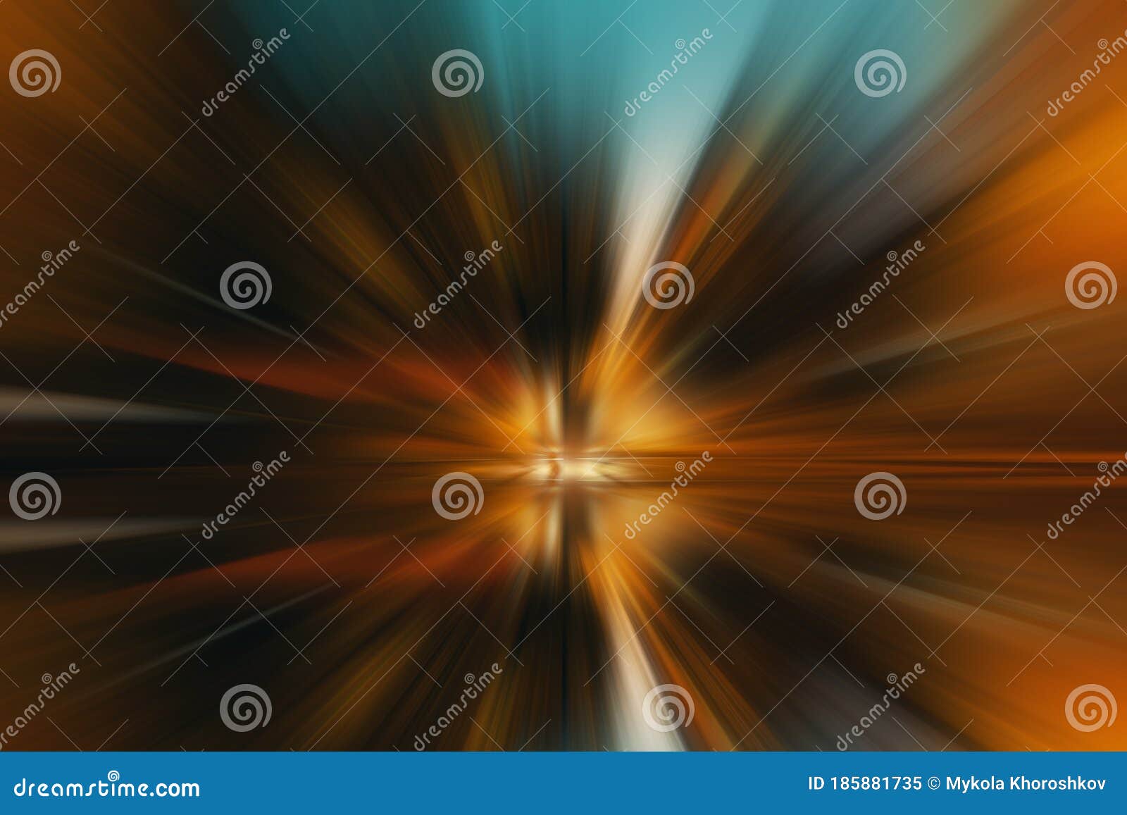 Abstract Night Acceleration Speed Motion Background Stock Image - Image ...