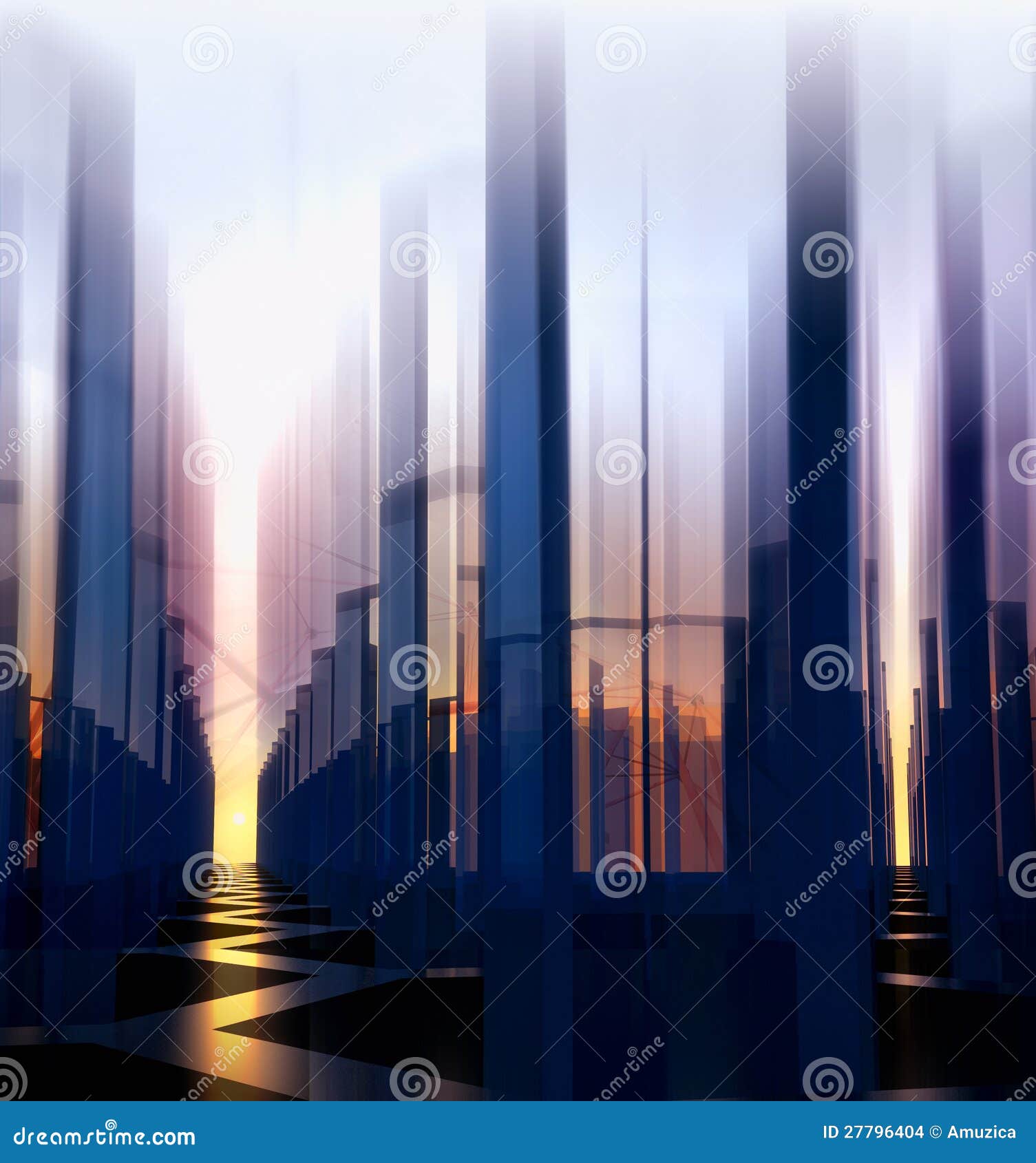 Abstract Night Sky With Mountain And Lake. Beautiful Illustration Of ...