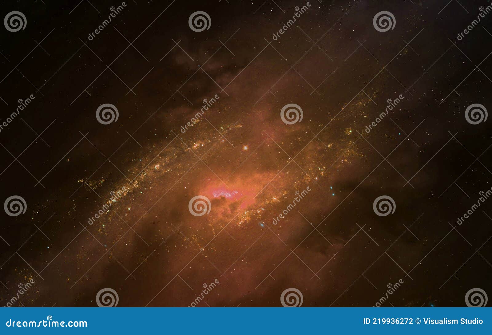 Abstract Night Dark Orange Sky Overlay Falling Overlay Texture with ...