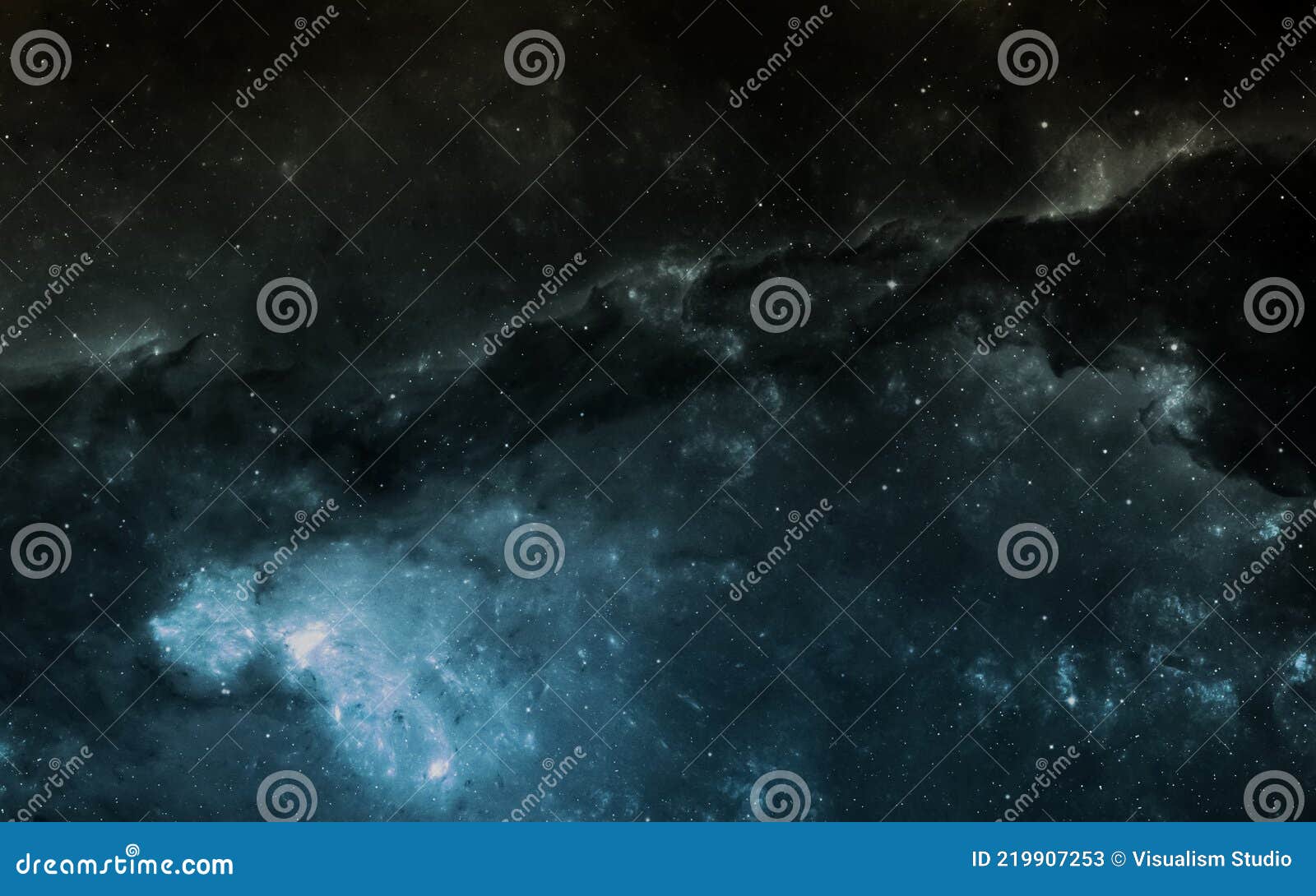 Abstract Night Light Blue Sky Overlay Falling Overlay Texture with ...